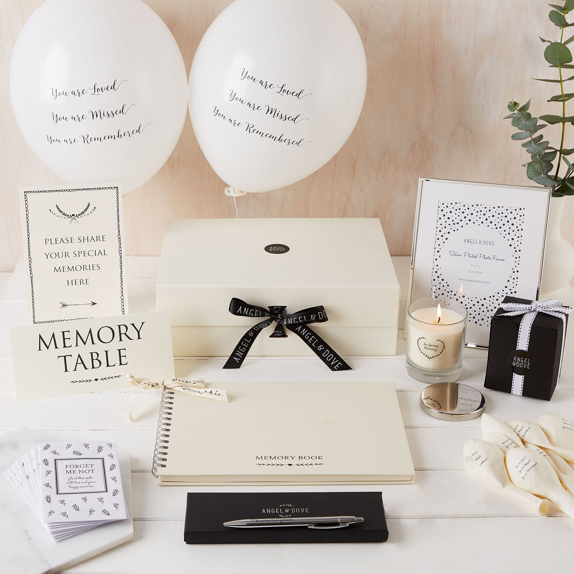 All Funeral Products – Angel & Dove
