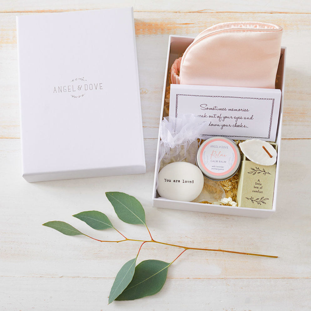 Little Box of Comfort Self-Care Sympathy Gift – Angel & Dove